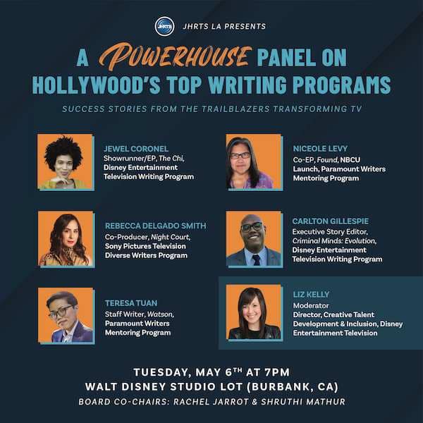 JHRTS LA – A Powerhouse Panel on Hollywood’s Top Writing Programs ...