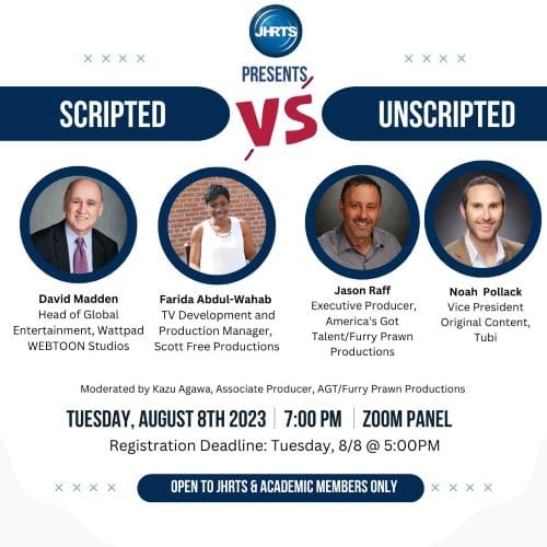 JHRTS LA: Scripted vs Unscripted Panel – HRTS.org